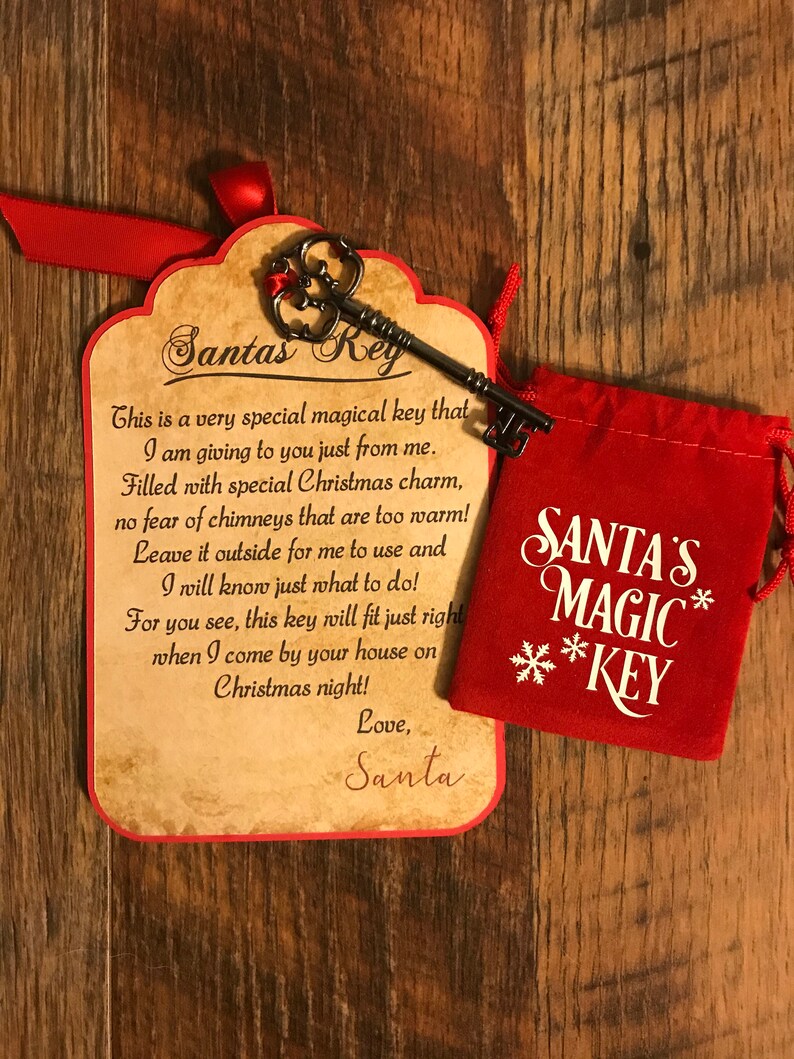 Santa's Magical Key - Etsy