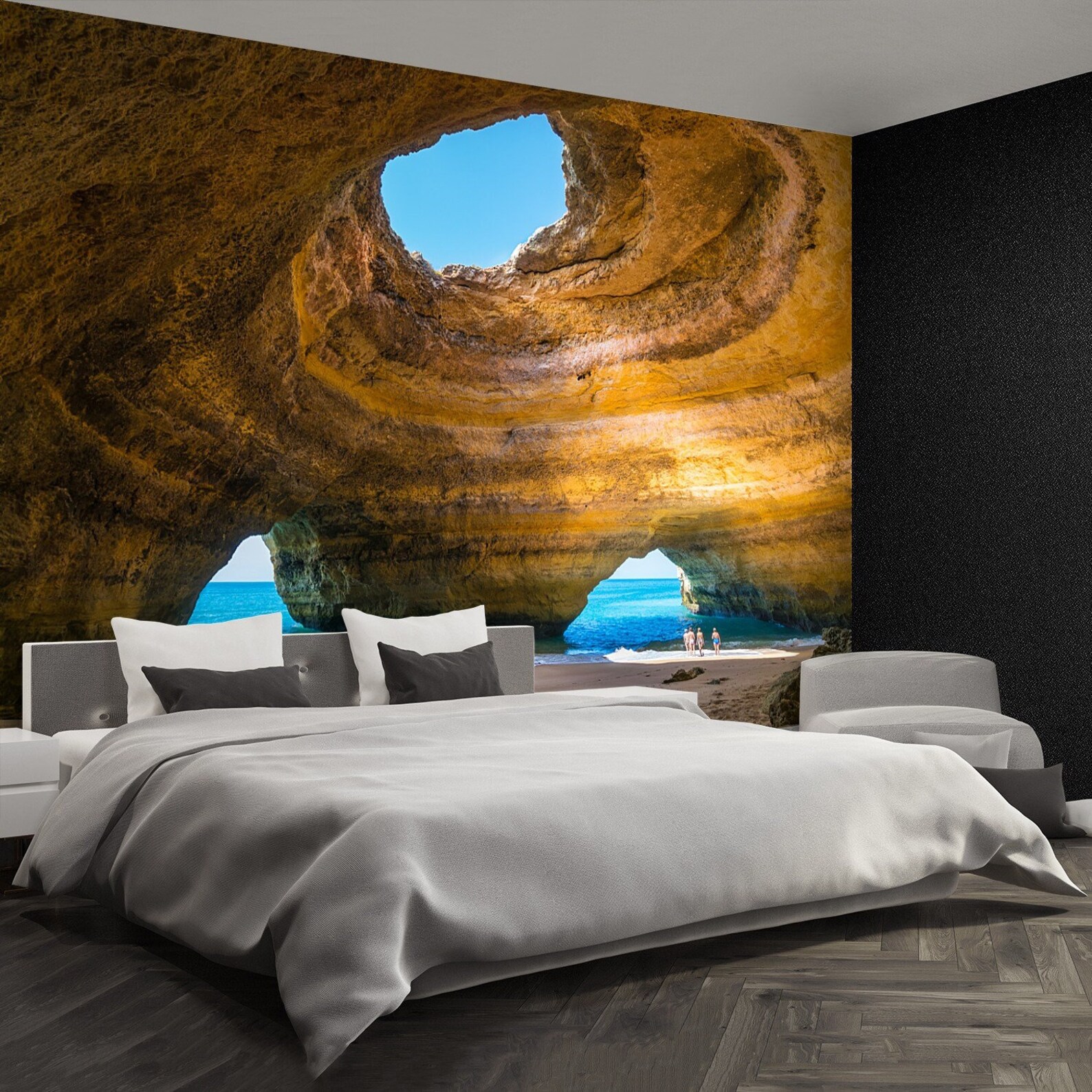 Cave Portugal Removable or Traditional Photo Wallpaper | Mural ...