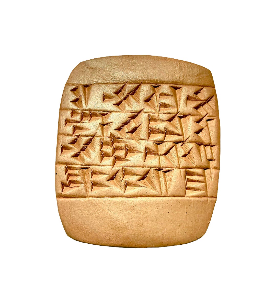 Handmade Sumerian Good Luck Blessing Tablet Small- Ancient Mesopotamian ...