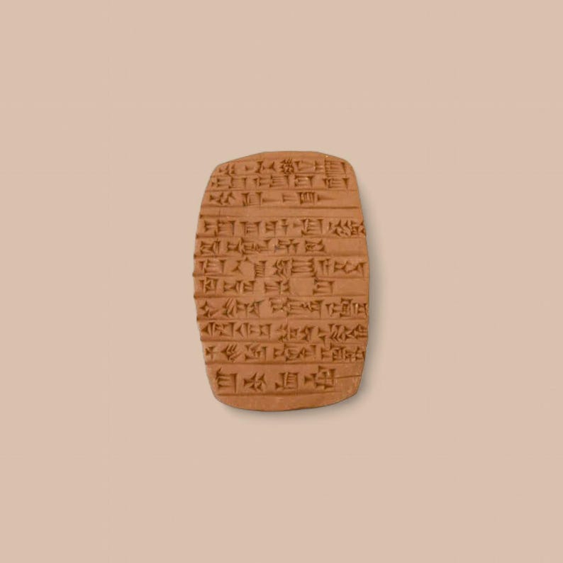 Handmade Sumerian Love Poem Clay Tablet – Small Version, Ancient ...