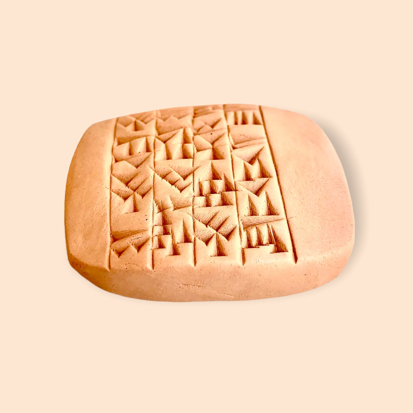 Handmade Sumerian Good Luck Blessing Tablet Small- Ancient Mesopotamian ...