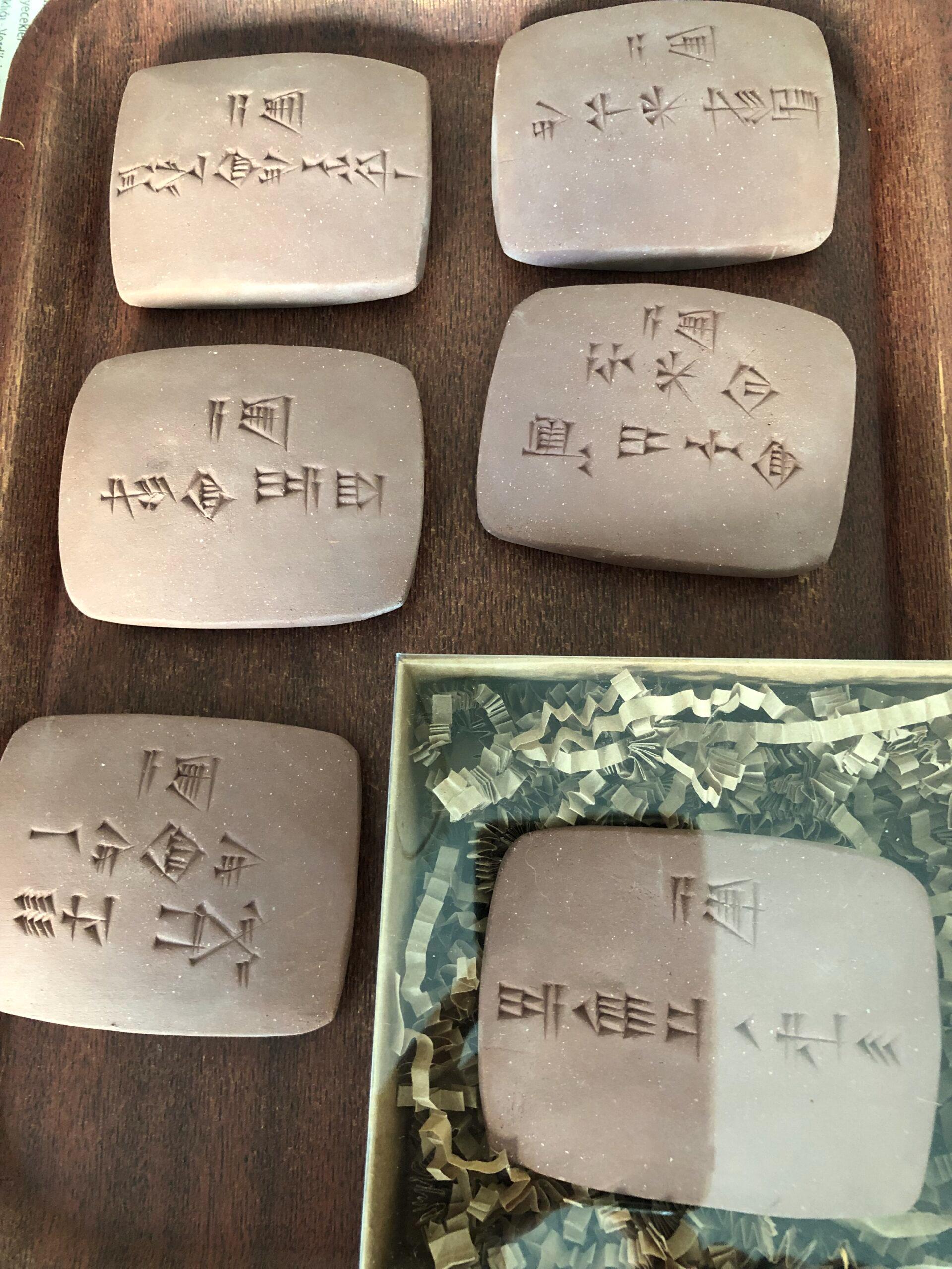 Custom Sumerian Cuneiform Clay Tablet – Personalized Ancient Script ...