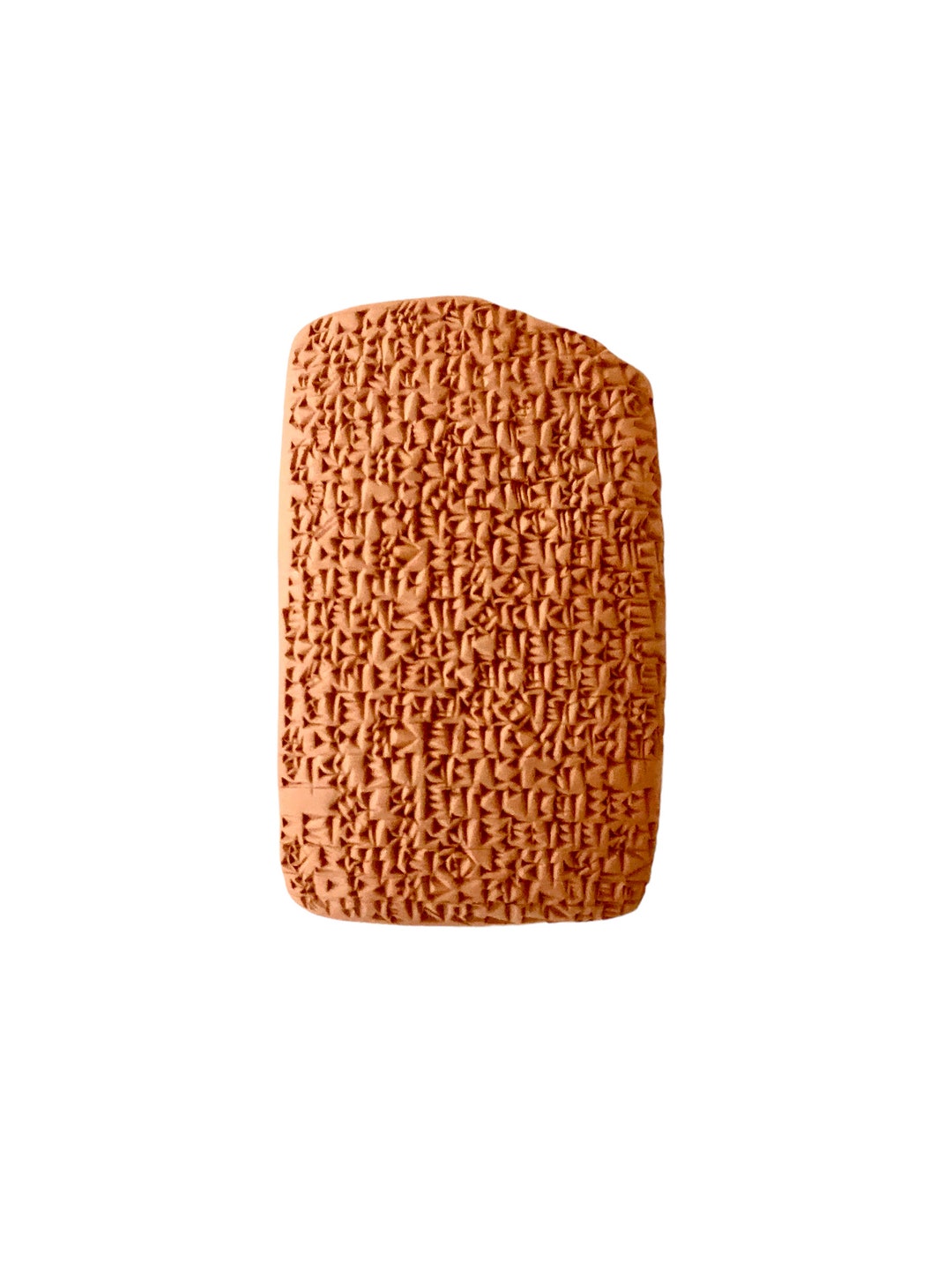 Handmade Sumerian First Love Poem Tablet Replica - Ancient Cuneiform ...