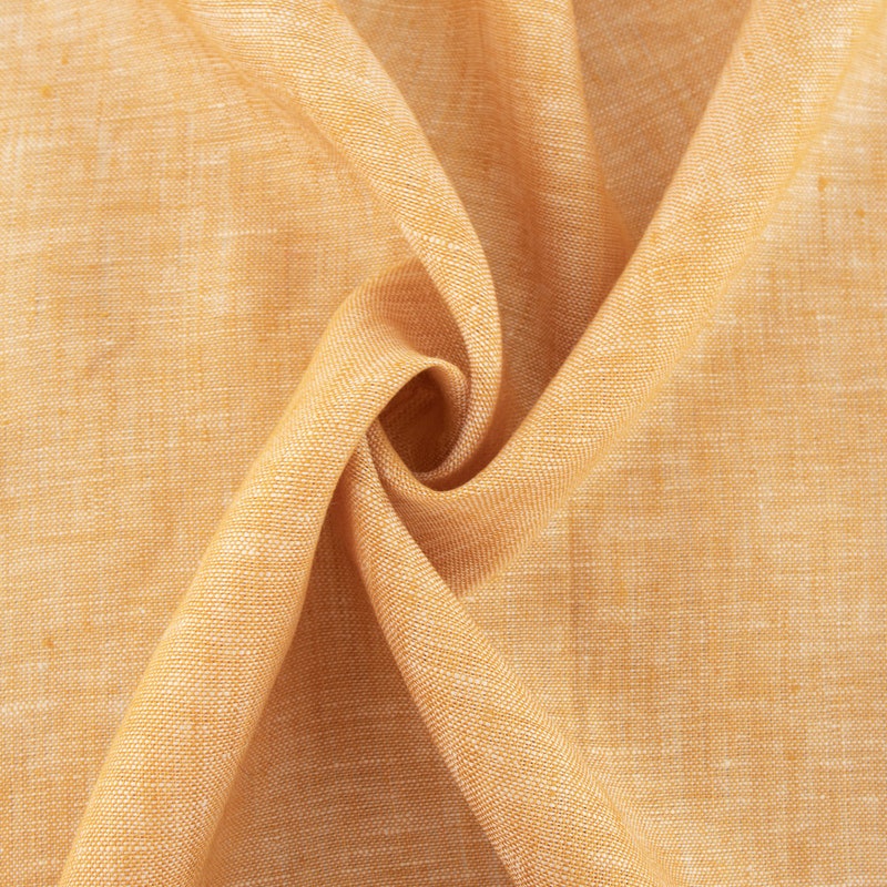 Orange Linen Fabric - Etsy
