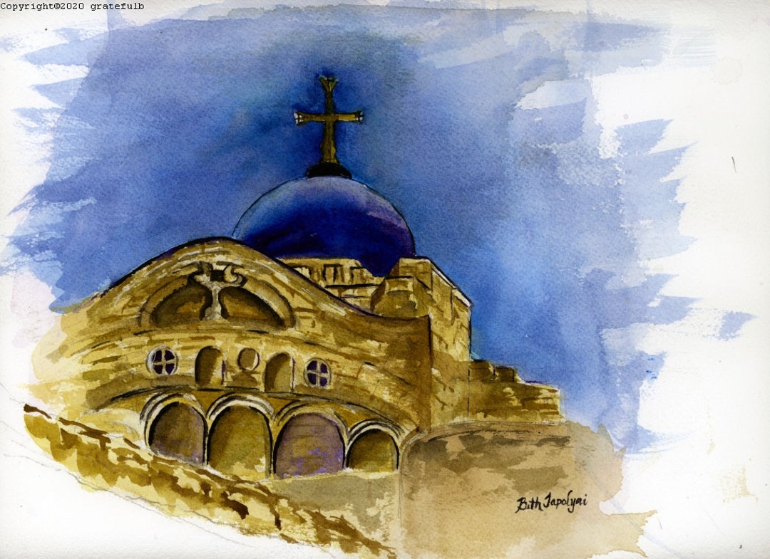 Church Of The Holy Sepulchre Drawing