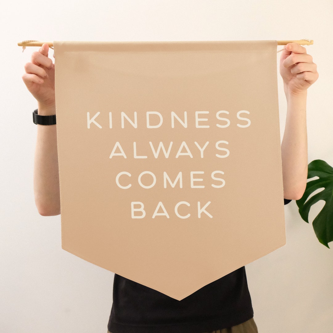 Custom Quote Banner | Custom Pennant With Any Quote in Thin Font ...