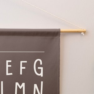 Alphabet Pennant Banner Nursery Decor Alphabet Wall Art - Etsy