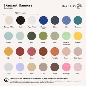 Custom Name & Date Banner | Custom Pennant | Personalized Name Wall ...