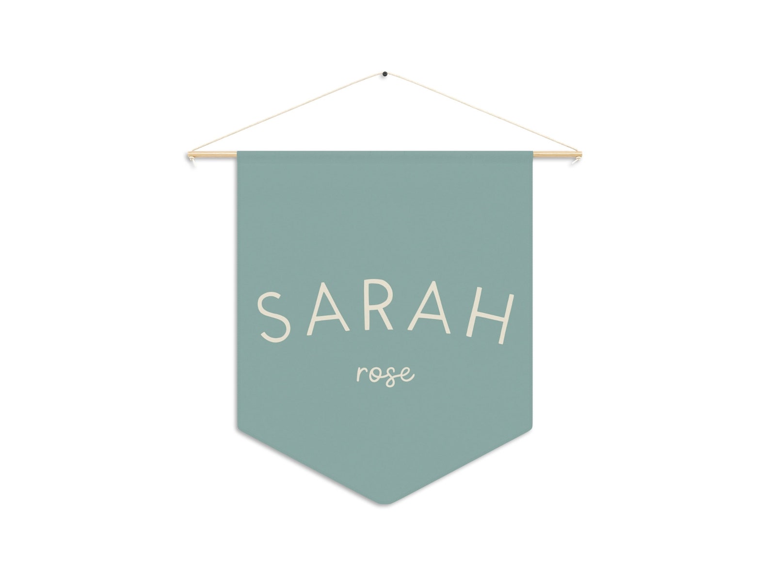 Custom Name Banner Custom Pennant Personalized Name Wall - Etsy
