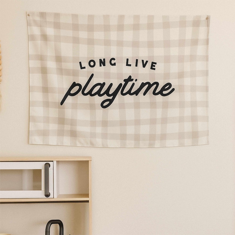 Checkered Play Room Decor - Etsy