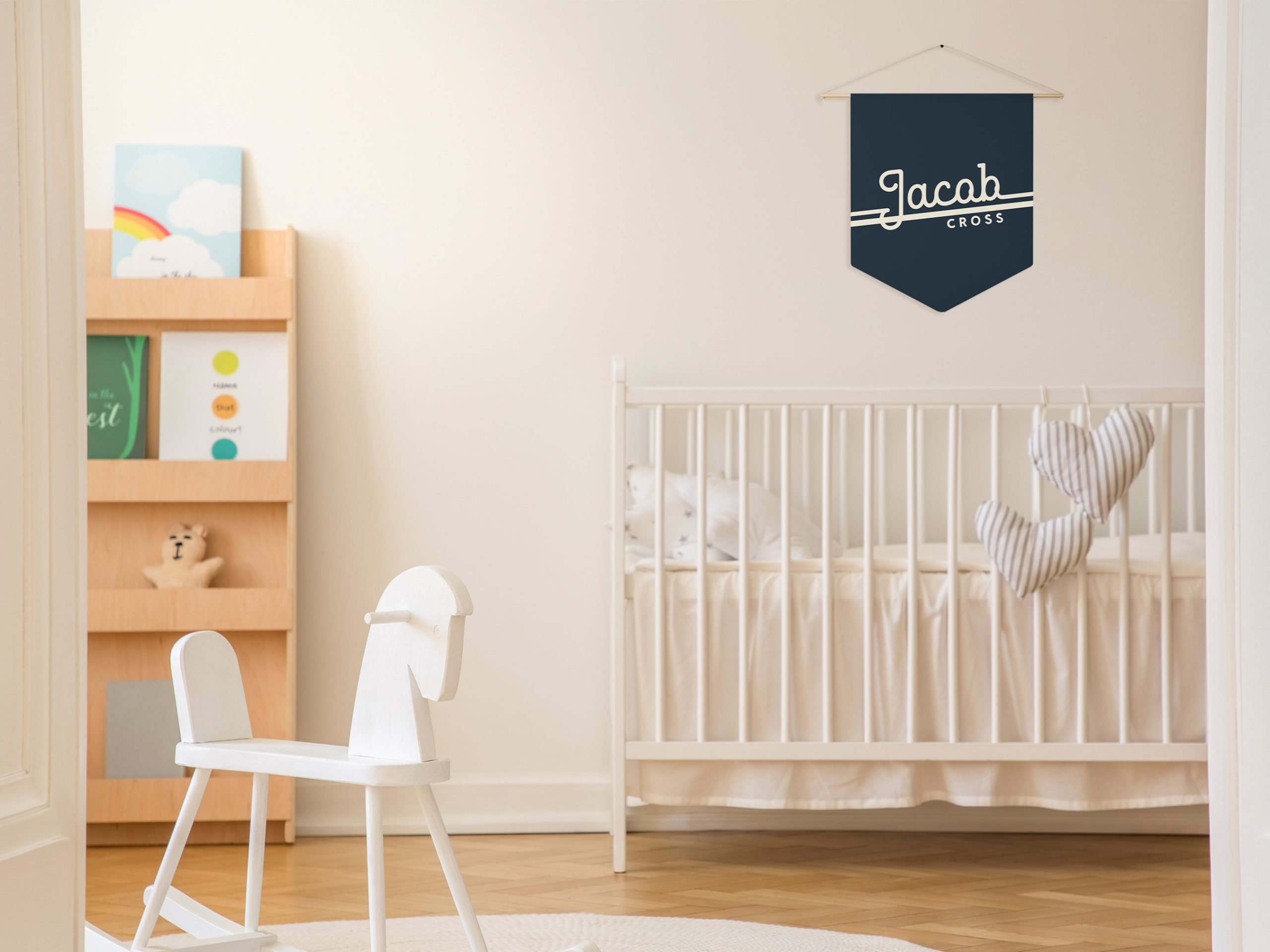 Custom Vintage Name Banner Custom Pennant for Any Name - Etsy