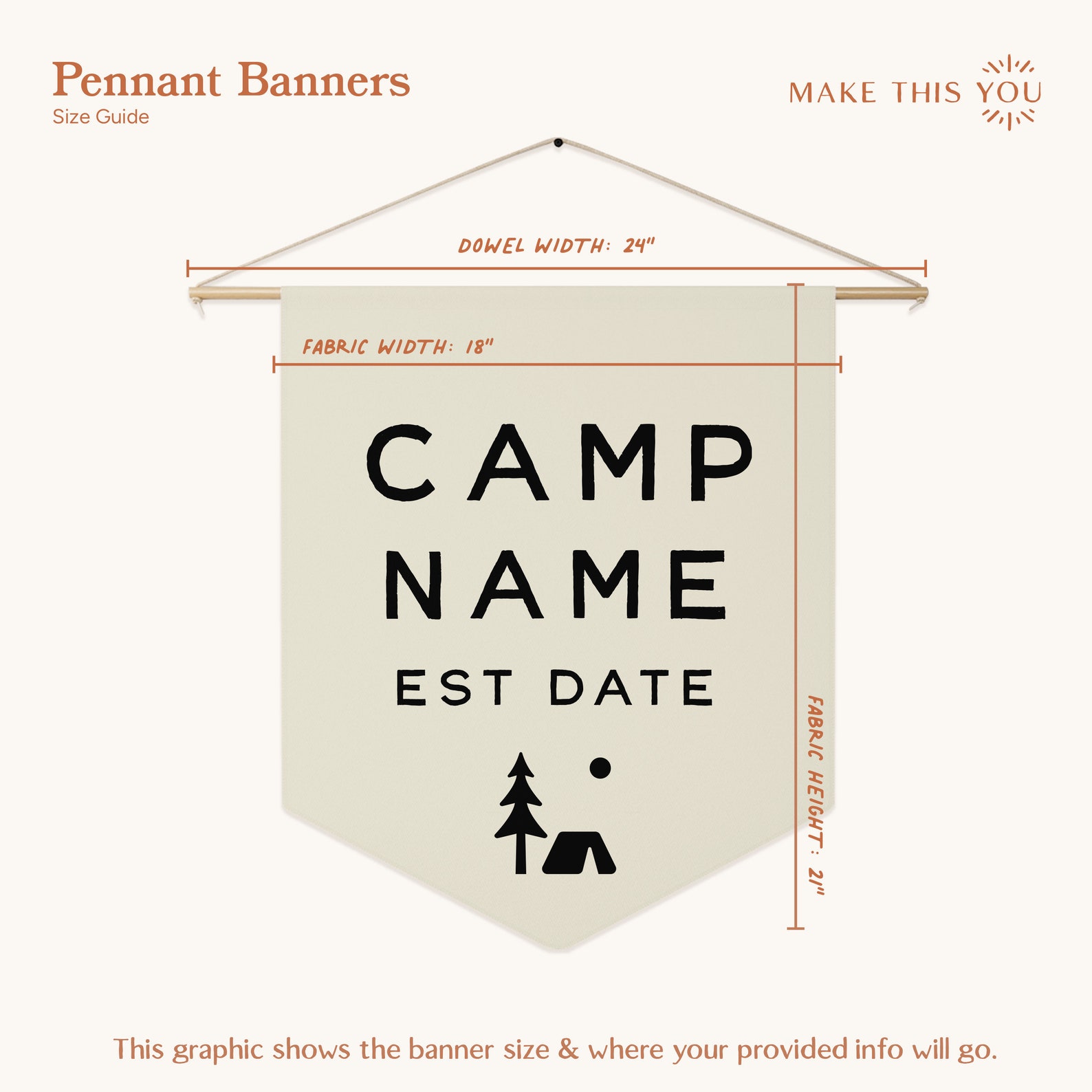 Custom Camp Banner, Camp Themed Party Decor, Personalized Name Baby or ...