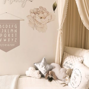 Alphabet Pennant Banner Nursery Decor Alphabet Wall Art - Etsy