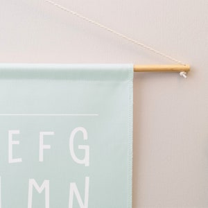 Alphabet Pennant Banner | Nursery Decor | Alphabet Wall Art | Classroom ...