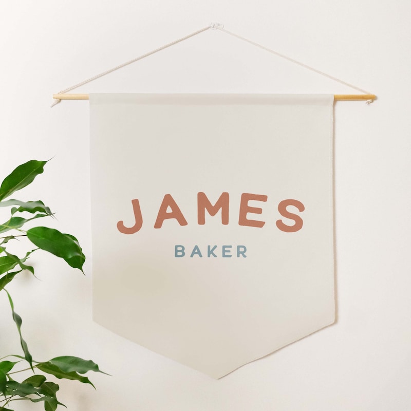 Name Banner for Nursery - Etsy