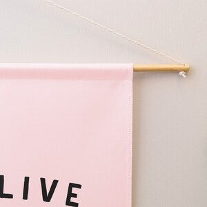 Long Live Girlhood Pennant Style Banner | Pennant Flag Wall Art Banner ...