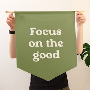 Custom Quote Banner | Custom Pennant With Any Quote in Retro Style Font ...