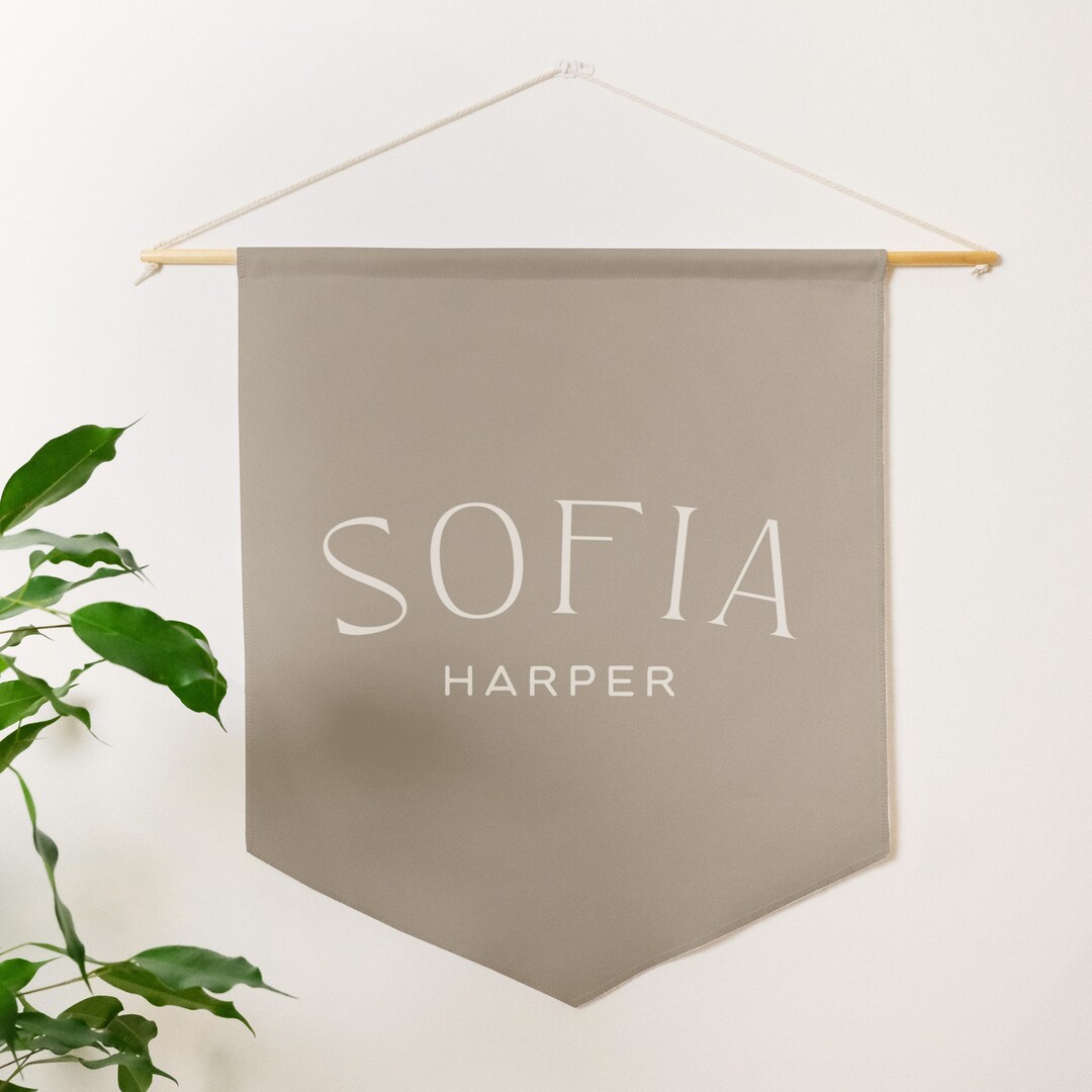 Custom Name Banner | Custom Name Flag | Custom Wall Hanging | Wall ...