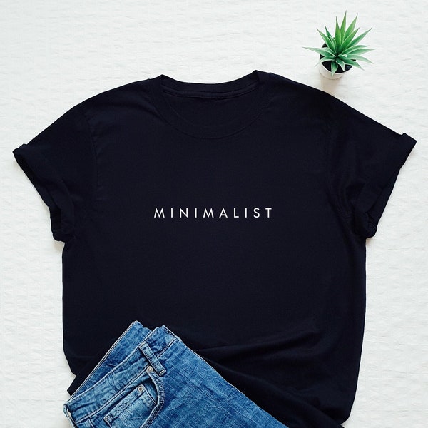 Minimalist Tshirt - Etsy