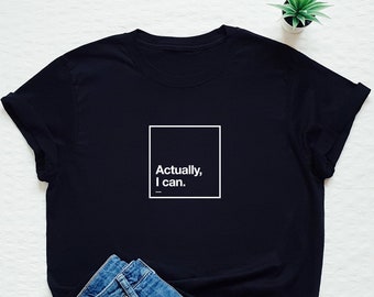 Actually I Can - Etsy