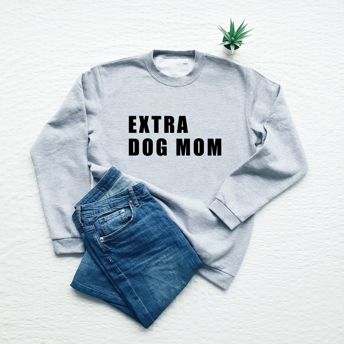Dog Sweatshirt Extra Dog Mom Sweater Dog Owner Sweat Dog - Etsy