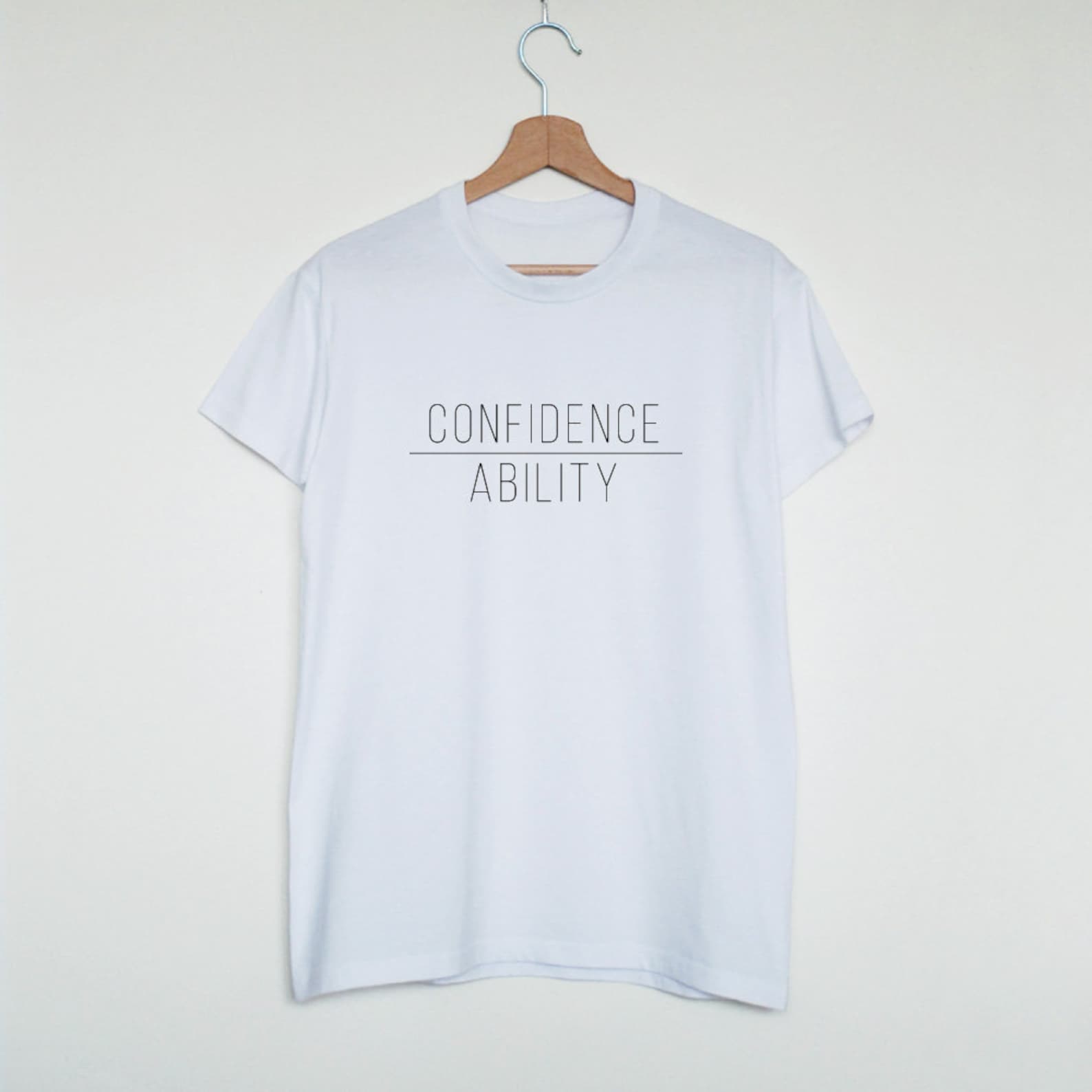 Motivating Shirt Inspiring Confidence Ability T-shirt | Etsy