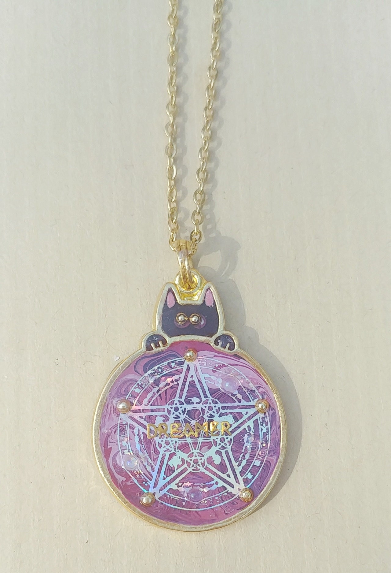 Pentacle and the Witch's Cat - Etsy