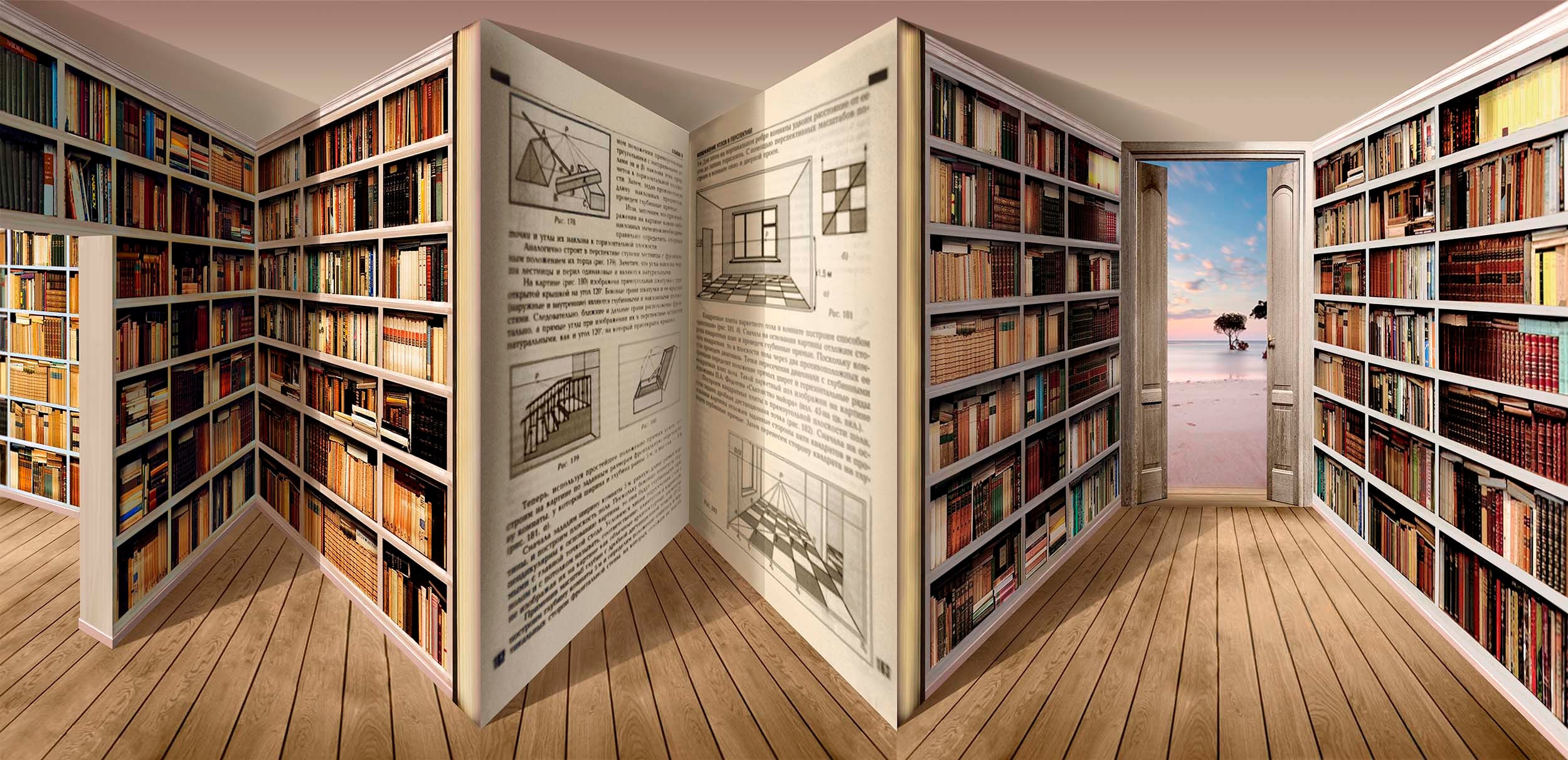 Reverspective 3D wall art Reverse perspective poster | Etsy