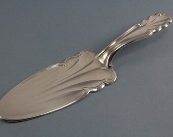 Small German .835 Solid Silver Cake, Pastry Server Hildesheimer Rose ...