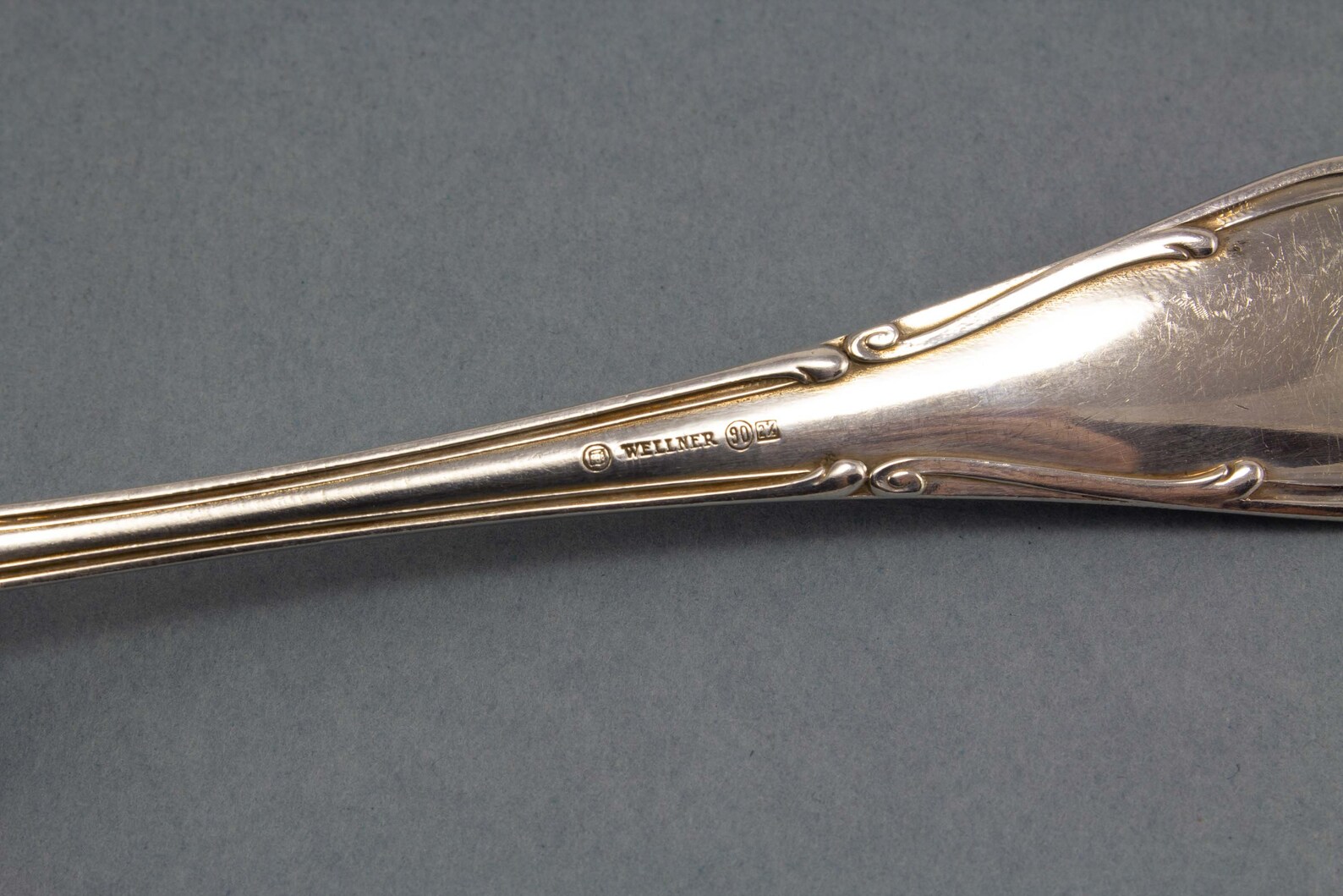 Silver Plated Spoon Compote Spoon by Wellner Mozart | Etsy