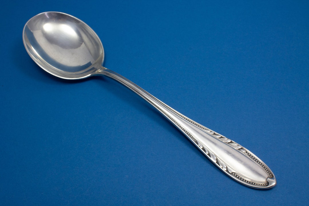 Beautiful Potato Spoon From Wellner, Silver Plated Serving Spoon - Etsy
