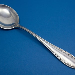 Beautiful Potato Spoon From Wellner, Silver Plated Serving Spoon - Etsy
