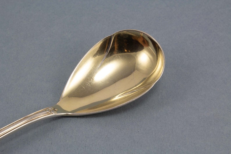 Silver Plated Spoon Compote Spoon by Wellner Mozart | Etsy