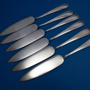 Art Nouveau Fish Cutlery Set for 6, WMF 1600 Acanthus, Fish Knives ...
