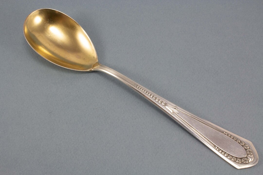 Art Nouveau Compote Spoon From WMF in Rose Pattern, WMF 400 - Etsy