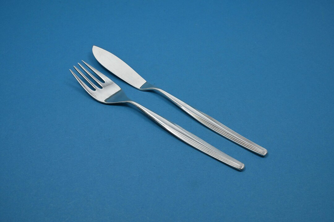 Silver-plated Fish Cutlery for One Person, WMF Hannover - Etsy