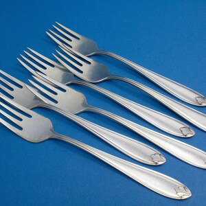 Art Nouveau Fish Cutlery Set for 6, WMF 1600 Acanthus, Fish Knives ...