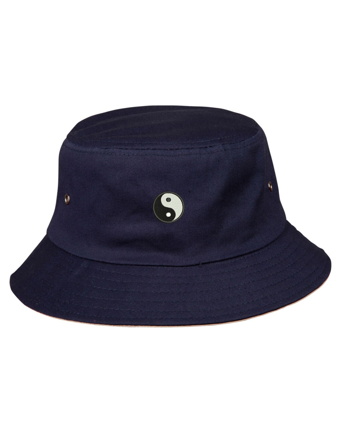 Yin Yang Bucket Hat: Embroidered Tai Chi Cotton Summer Hat - Etsy