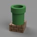 Super Mario Pipe Flower Pot/planter - Etsy