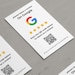Google Review Card Template | Google Review QR Code Cards | Editable ...