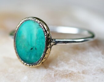 Turquoise ring | Etsy