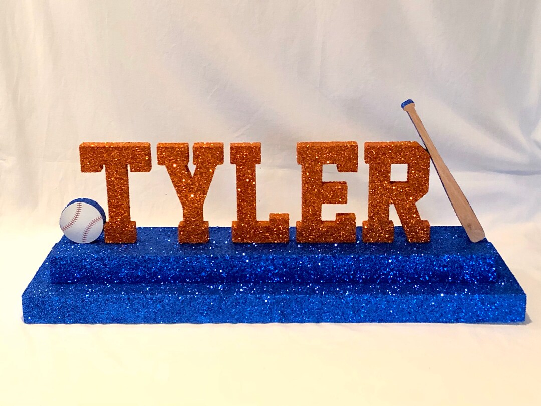 Candle Lighting Display for Mitzvah Candle Lighting - Baseball Theme - Etsy