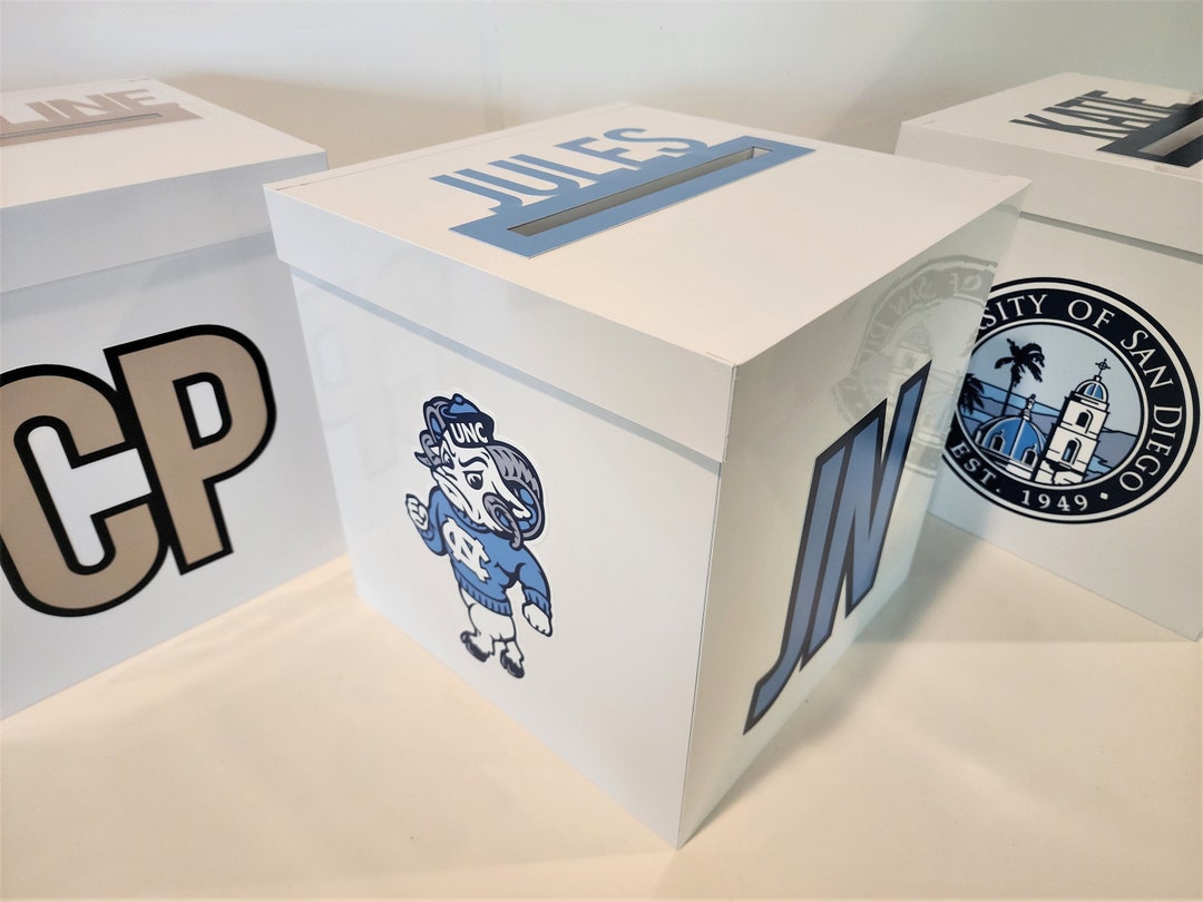 Gift Card Box - Graduation/college Themed - Etsy