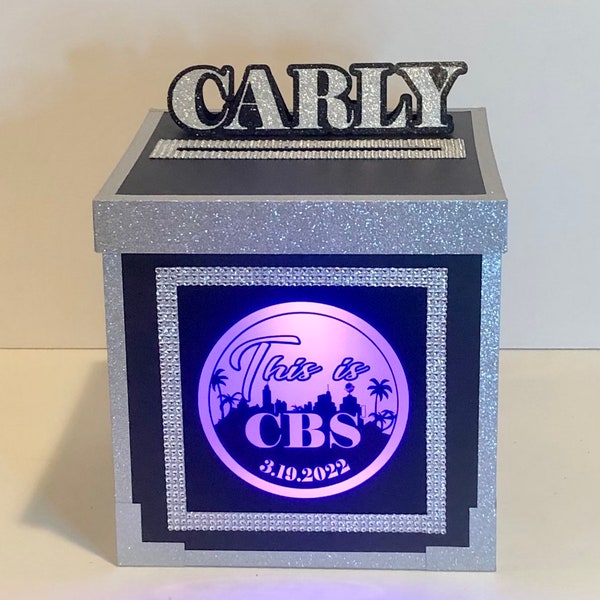 Bling Card Box - Etsy