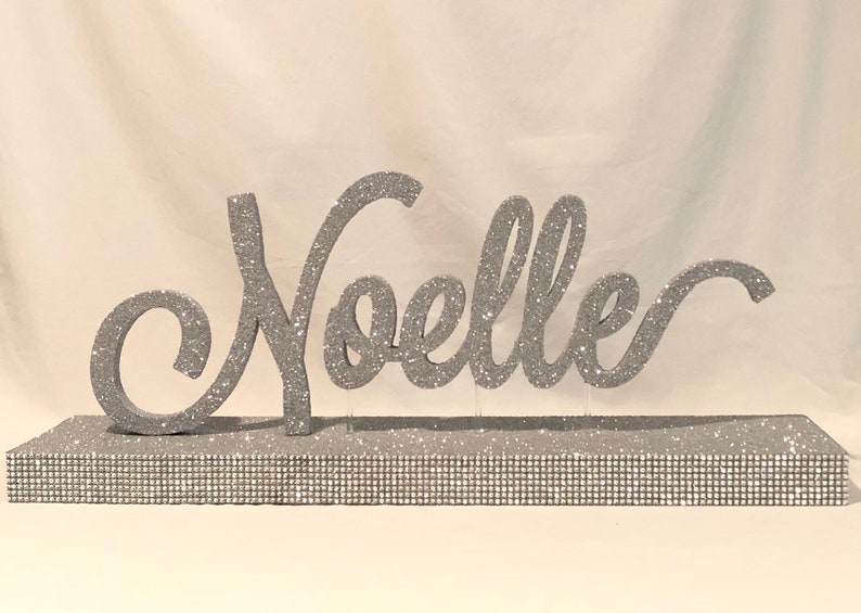 Glitter Name Candle Lighting Display: Sweet Sixteen, Quinceanera ...