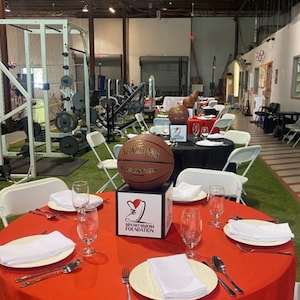 Logo Cube Centerpieces for Corporate Events - Custom Photo Cube Event ...