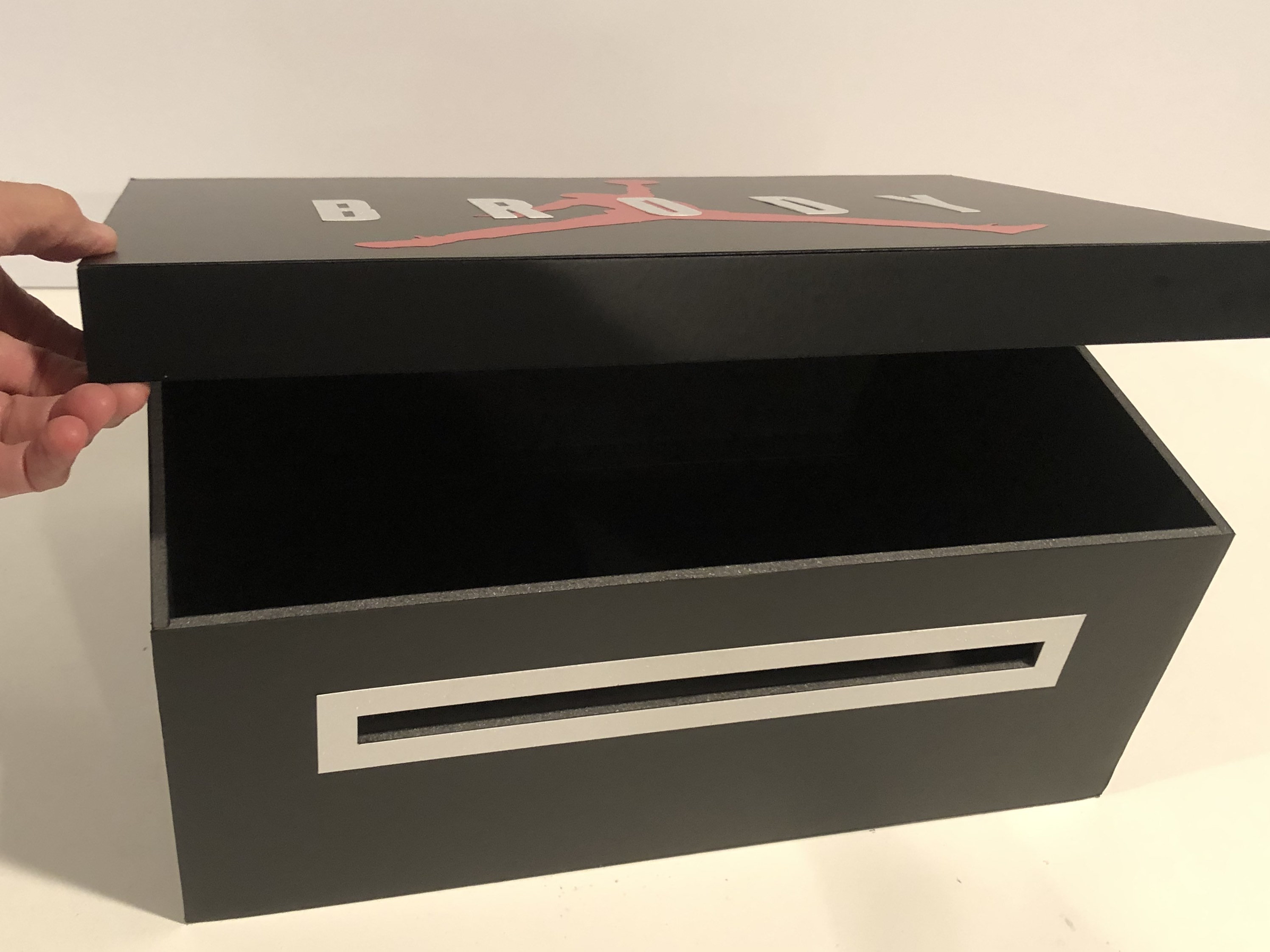 Jumpman Themed Gift Card Box Mitzvahs Sweet Sixteens - Etsy