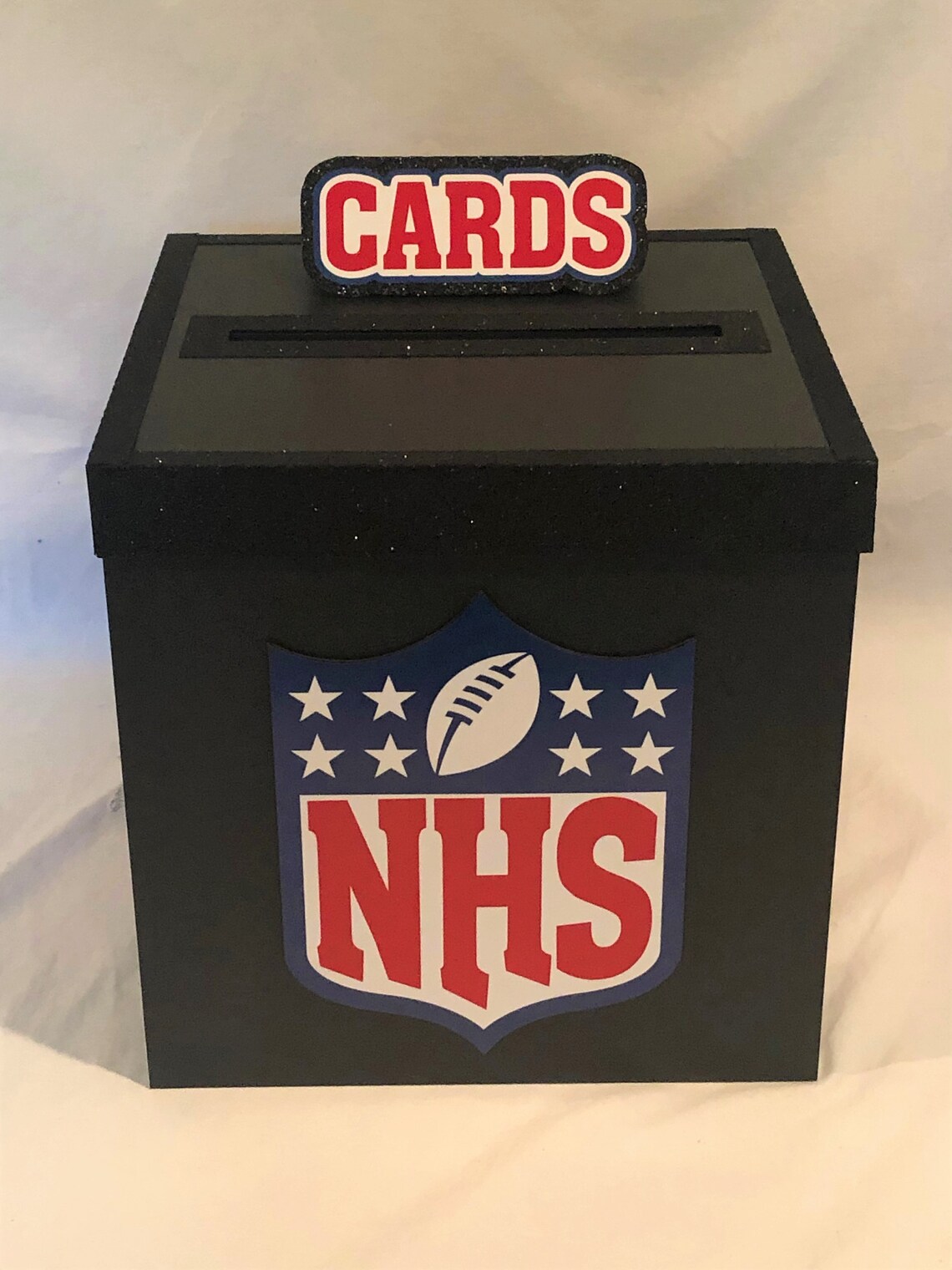 Gift Card Box Football Themed Money Box for Birthdays - Etsy