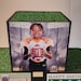Photo Cube Centerpiece for Birthdays Sports Themed Photo Cube With ...