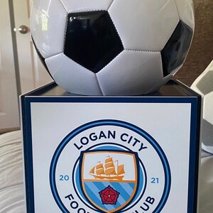 Photo Cube Centerpiece Soccer Themed Photo Cube - Etsy